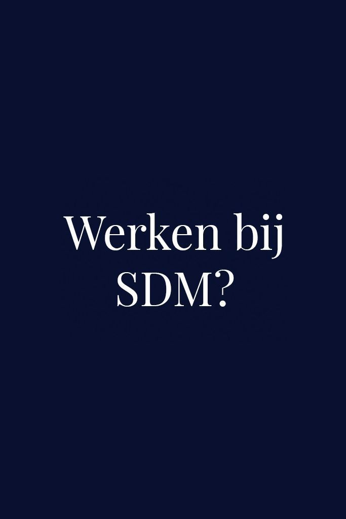 Ons team - SDM
